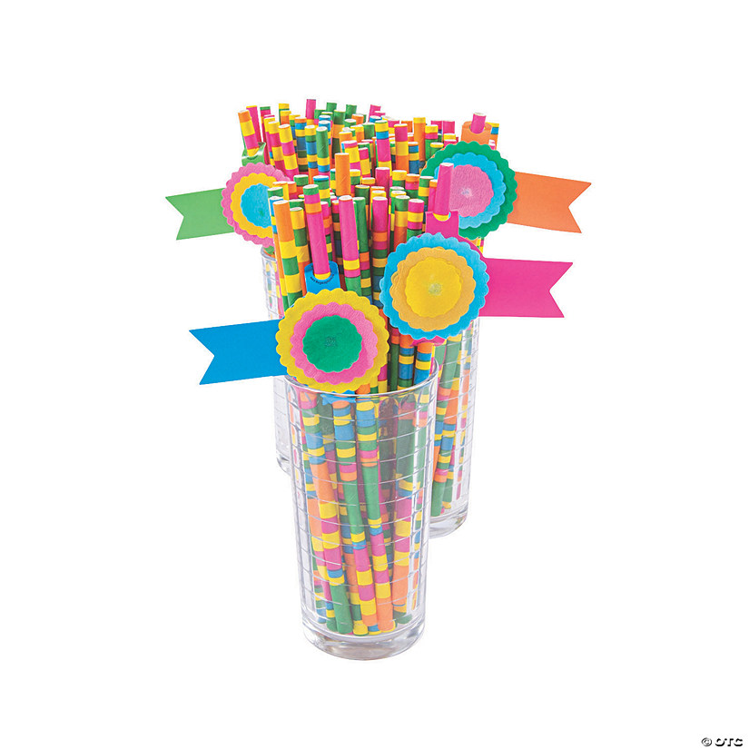 Bulk 120 Pc. Fiesta Paper Straws