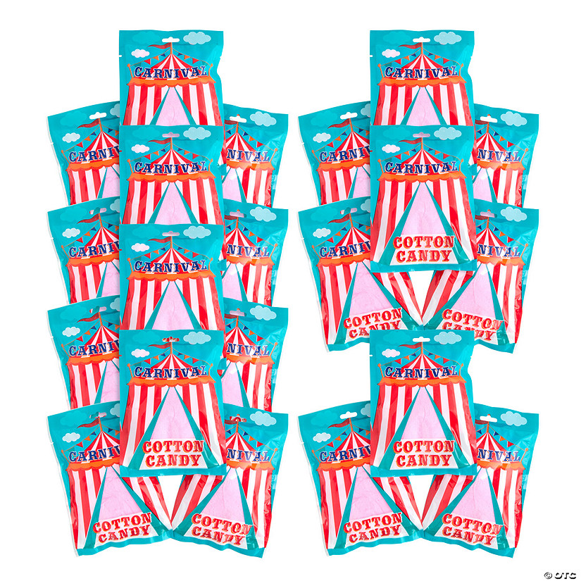 Bulk 144 Pc. Carnival Cotton Candy | Oriental Trading