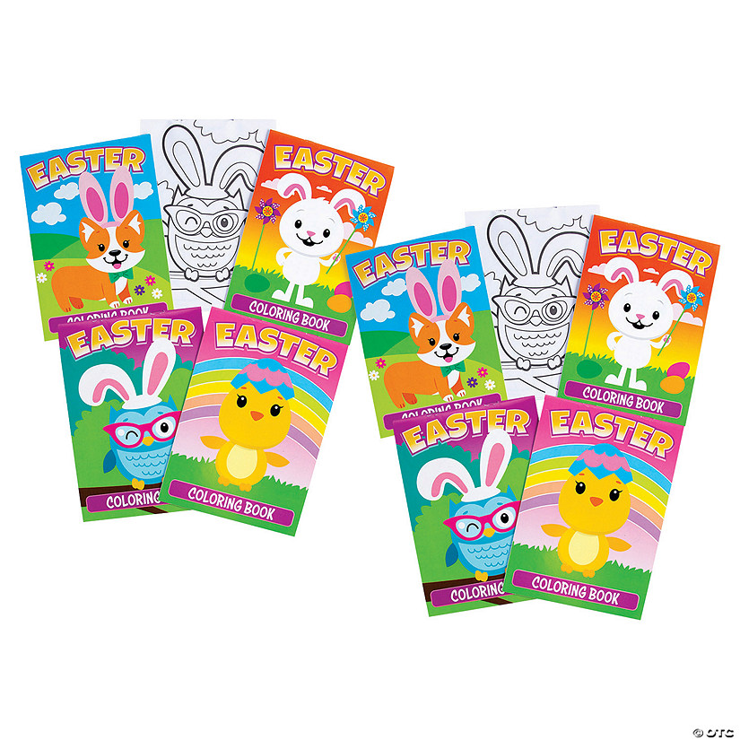 easter theme coloring book