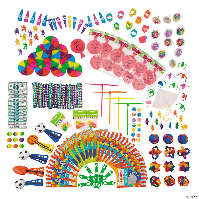 Bulk 250 Pc. Mega Deluxe Toy Assortment | Oriental Trading