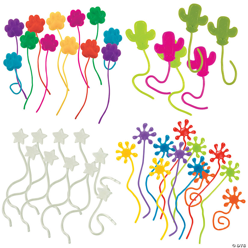 Bulk 288 Pc. Fun Icons Sticky Hand Assortment | Oriental Trading