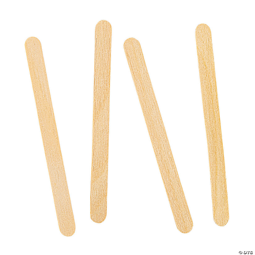 Bulk 300 Pc. Mini Wooden Craft Sticks | Oriental Trading