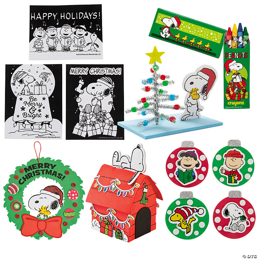 Bulk 84 Pc. Peanuts ® Christmas Activity Kit
