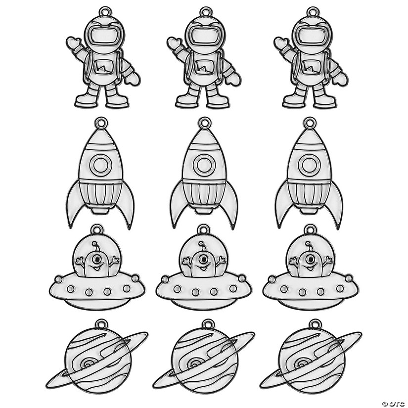 Bulk 96 Pc. Outer Space Suncatchers | Oriental Trading