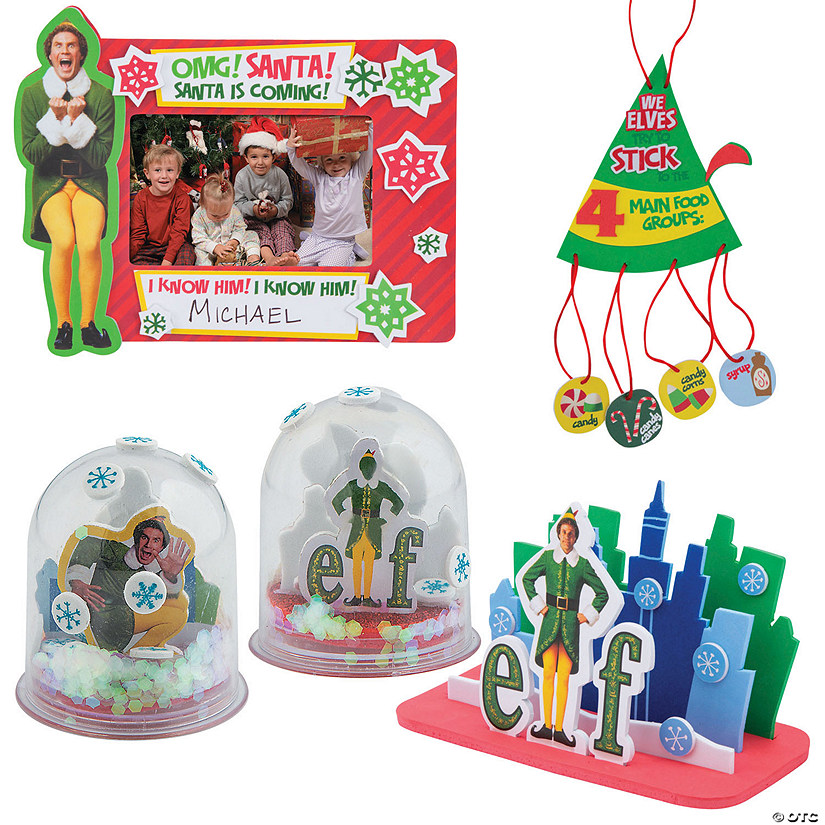 Bulk Buddy the Elf™ Craft Kit Assortment - Makes 48