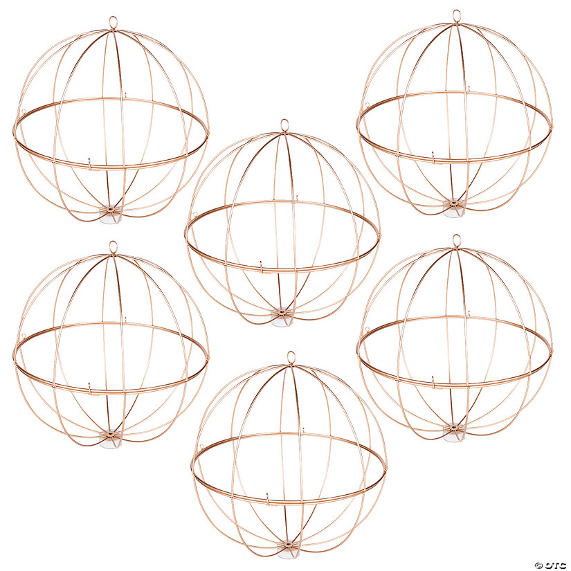 Bulk Gold Geometric Spheres - 12 Pc. | Oriental Trading