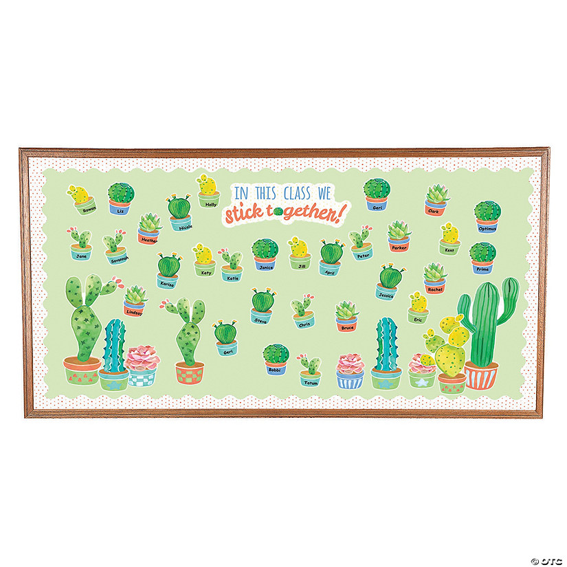 Cactus Bulletin Board Set - 56 Pc. | Oriental Trading