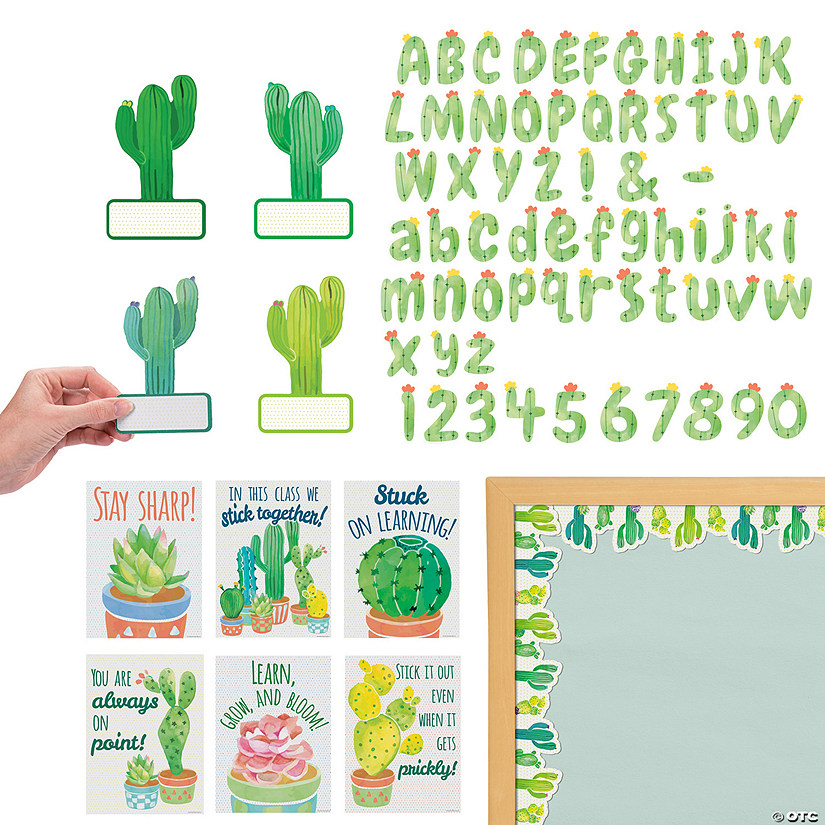 Cactus Classroom Decorating Kit - 314 Pc.