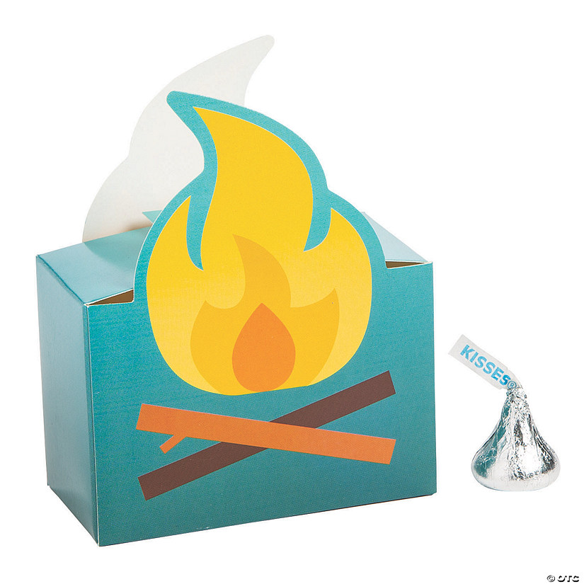 Camp Favor Boxes - 12 Pc.