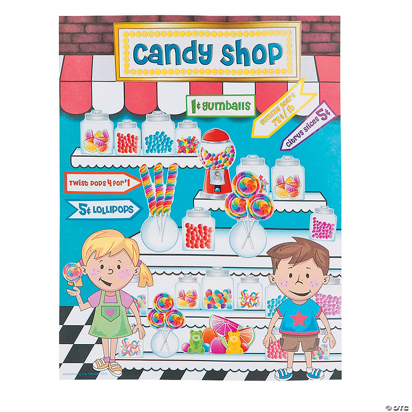 Candy Shop Sticker Scenes - Discontinued