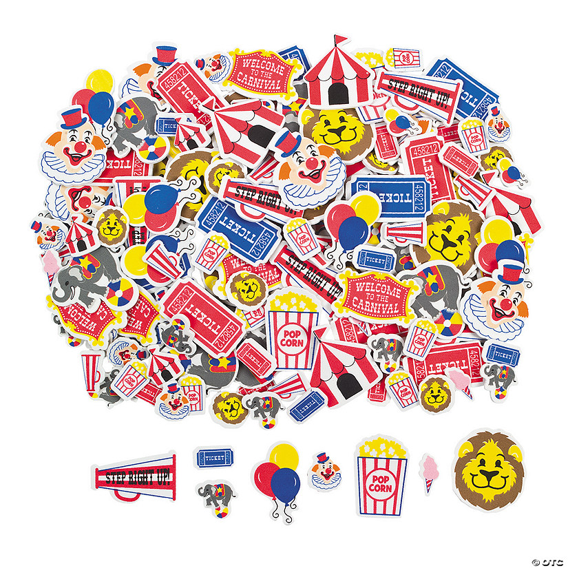 Carnival Foam Shapes - Discontinued