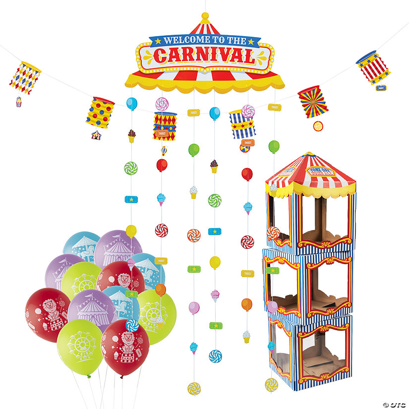 Carnival Party Decorating Kit - 29 Pc.
