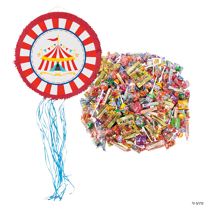 Carnival Pull-String Piñata Kit - 207 Pc.