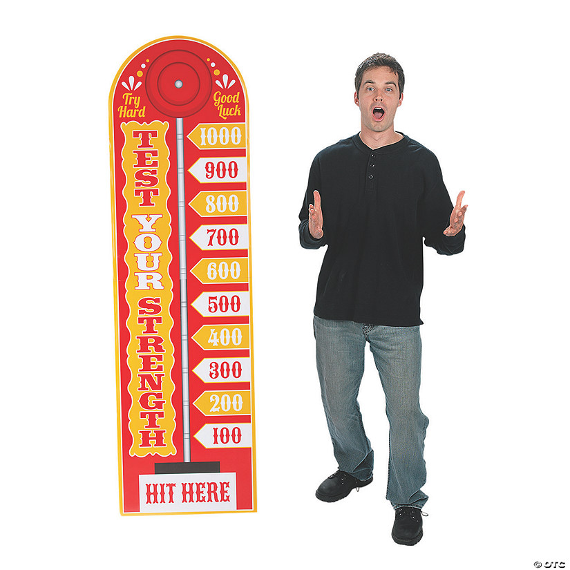 Carnival Strength Test Stand-Up