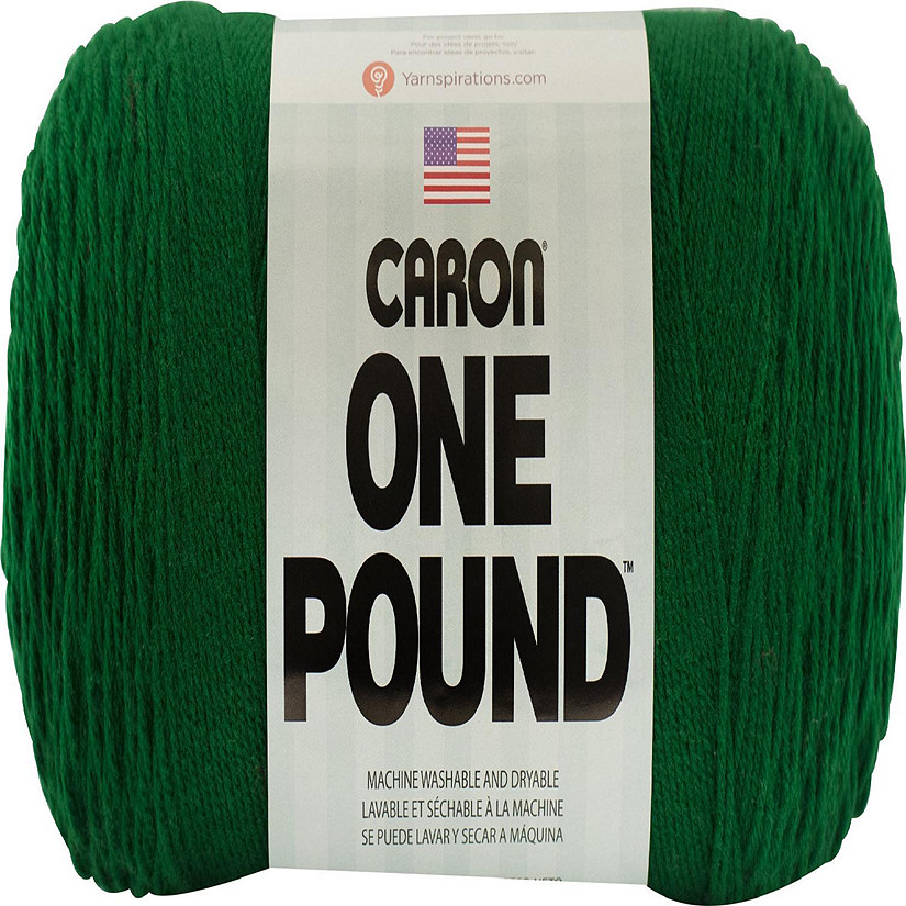 Caron One Pound Yarn-Kelly Green