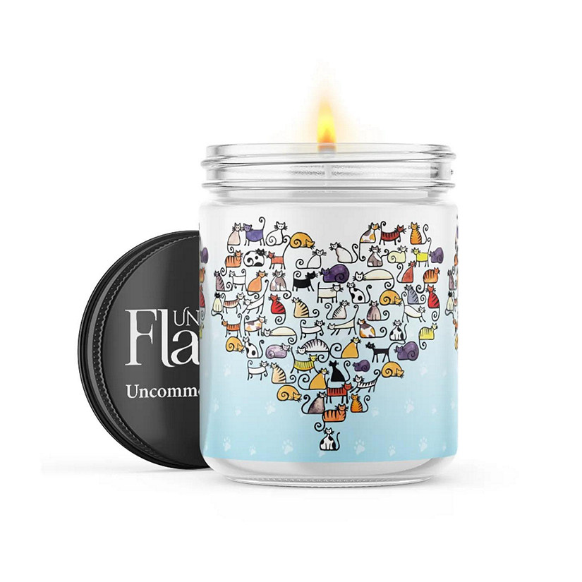 Cat Hearts - 22-oz Candle Jar - Volcano - Uncommon Flame | Oriental Trading