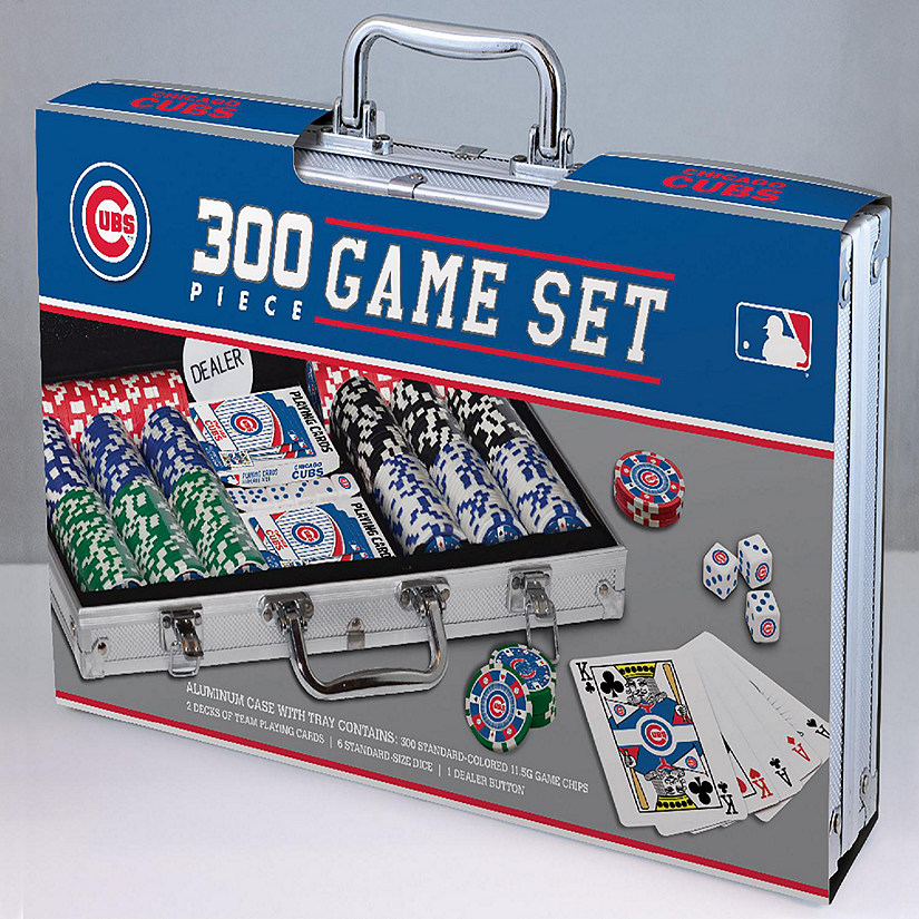 Chicago Cubs 300 Piece Poker Set | Oriental Trading