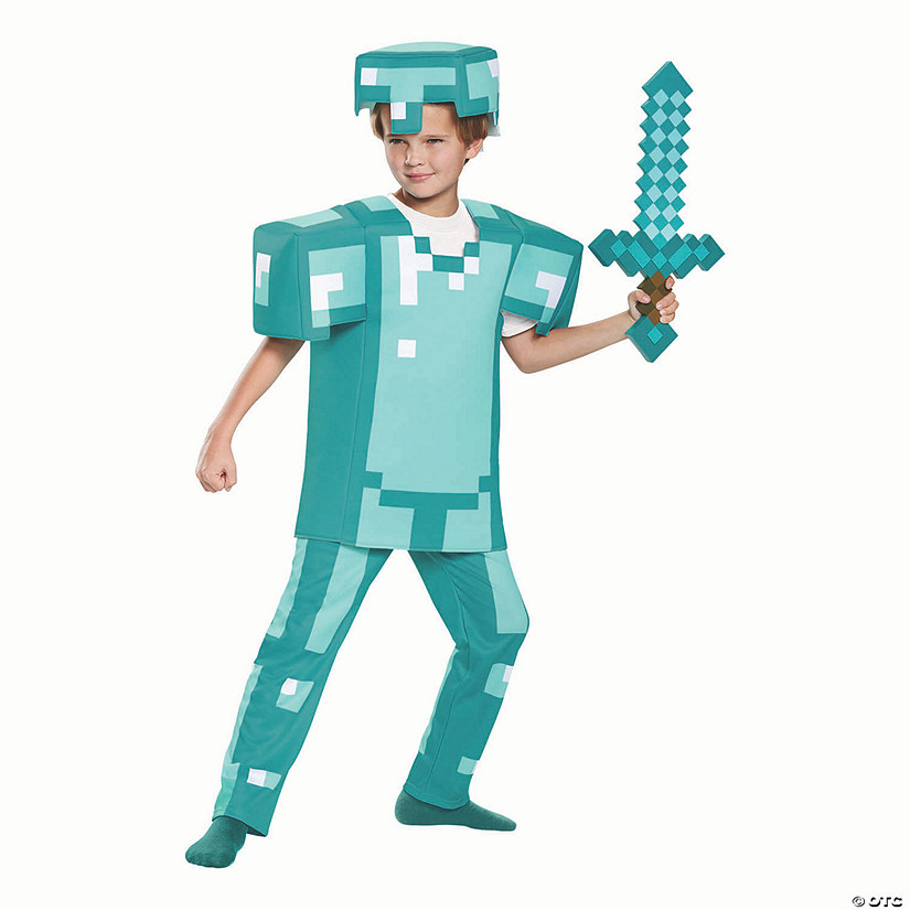 Child's Deluxe Minecraft Armor Costume - Medium
