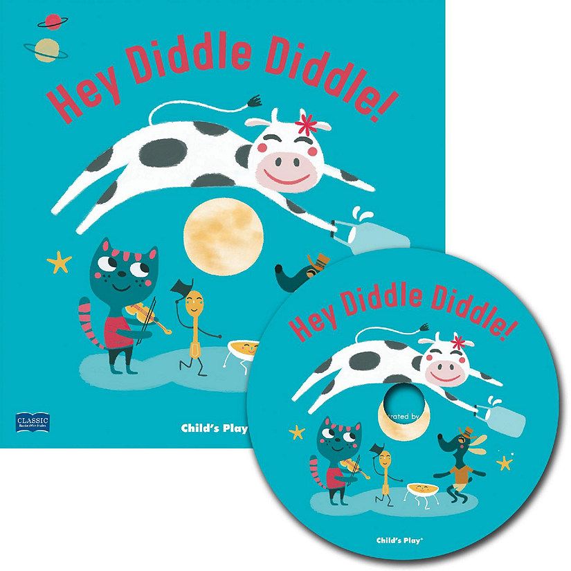Child's Play - Hey Diddle Diddle 8x8 w/cd - 1pc | Oriental Trading