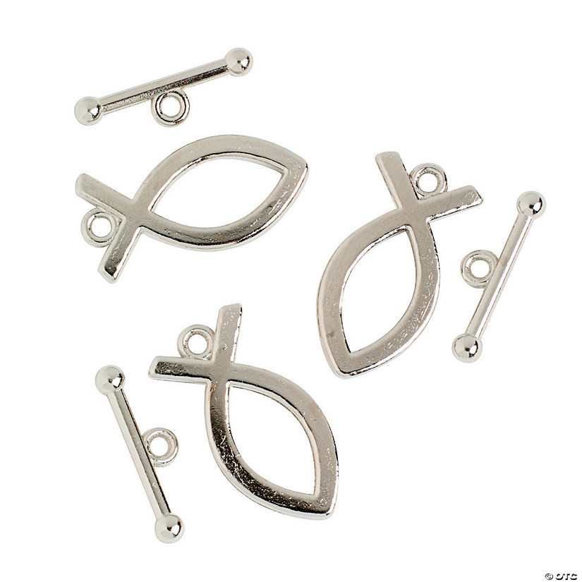 Christian Fish Toggle Clasps - Discontinued