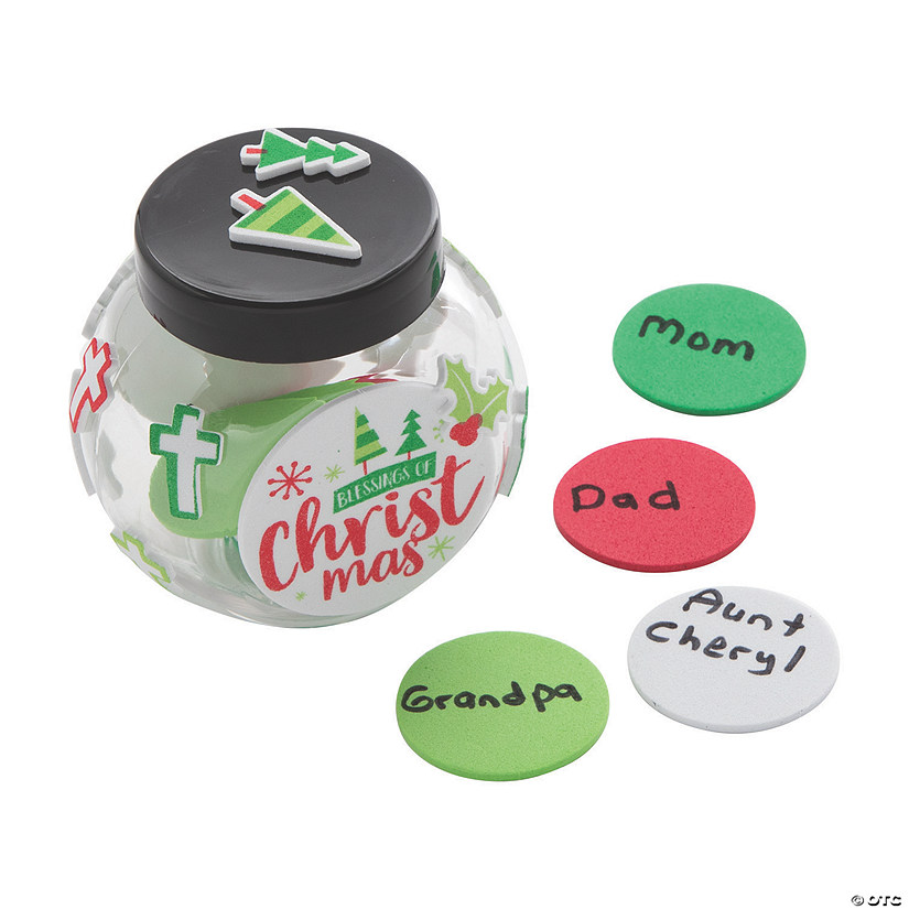 Christmas Blessings Jar Craft Kit - Discontinued