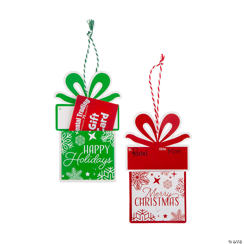 Christmas Gift Card Holders - 12 Pc.