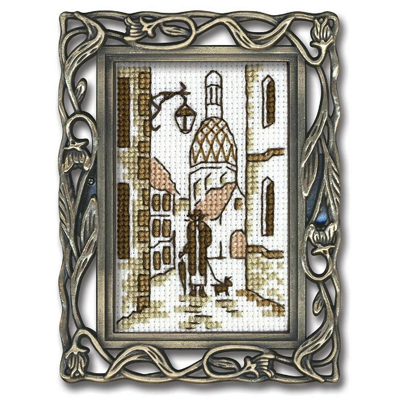 Church FA014 Counted Cross Stitch Kit | Oriental Trading