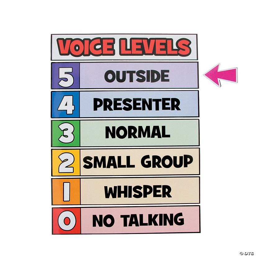 Class Volume Management Magnet Set - 8 Pc. | Oriental Trading