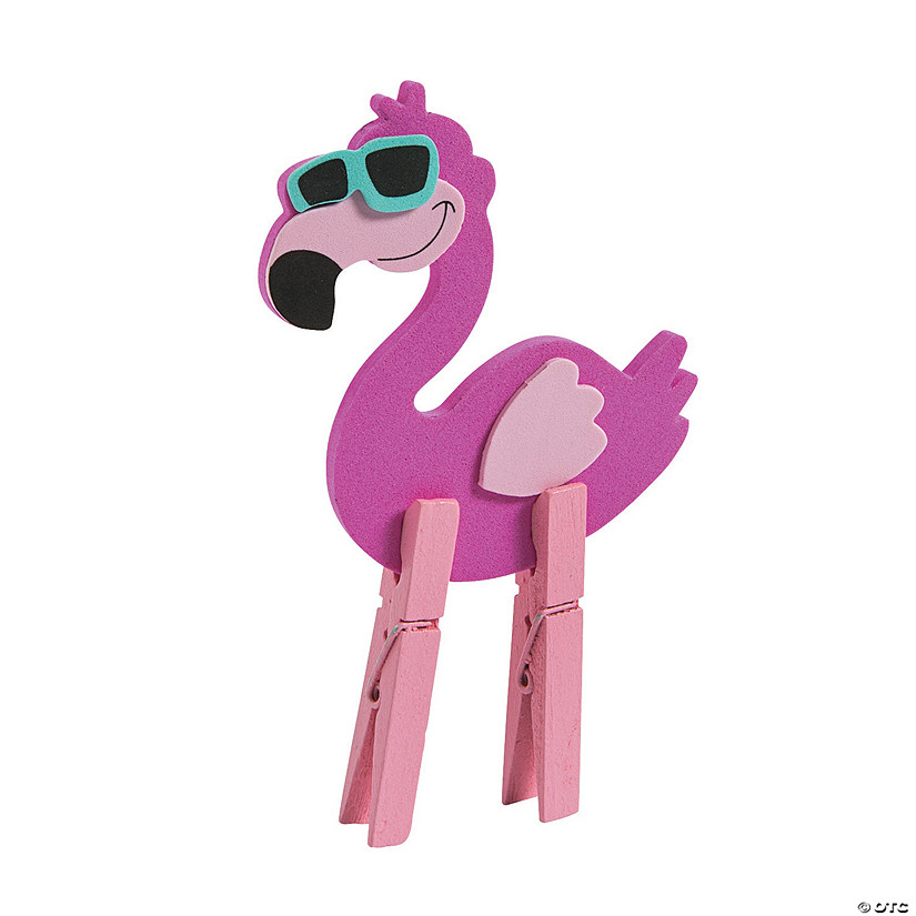 Clothespin Flamingo Craft Kit - Discontinued
