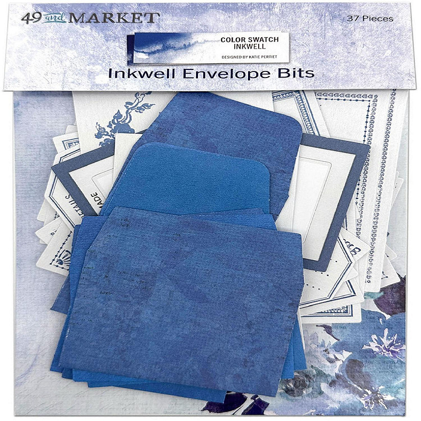 Color Swatch: Inkwell Envelope Bits-37/Pkg | Oriental Trading