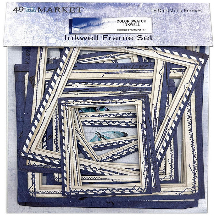 Color Swatch: Inkwell Frame Set-18/Pkg | Oriental Trading