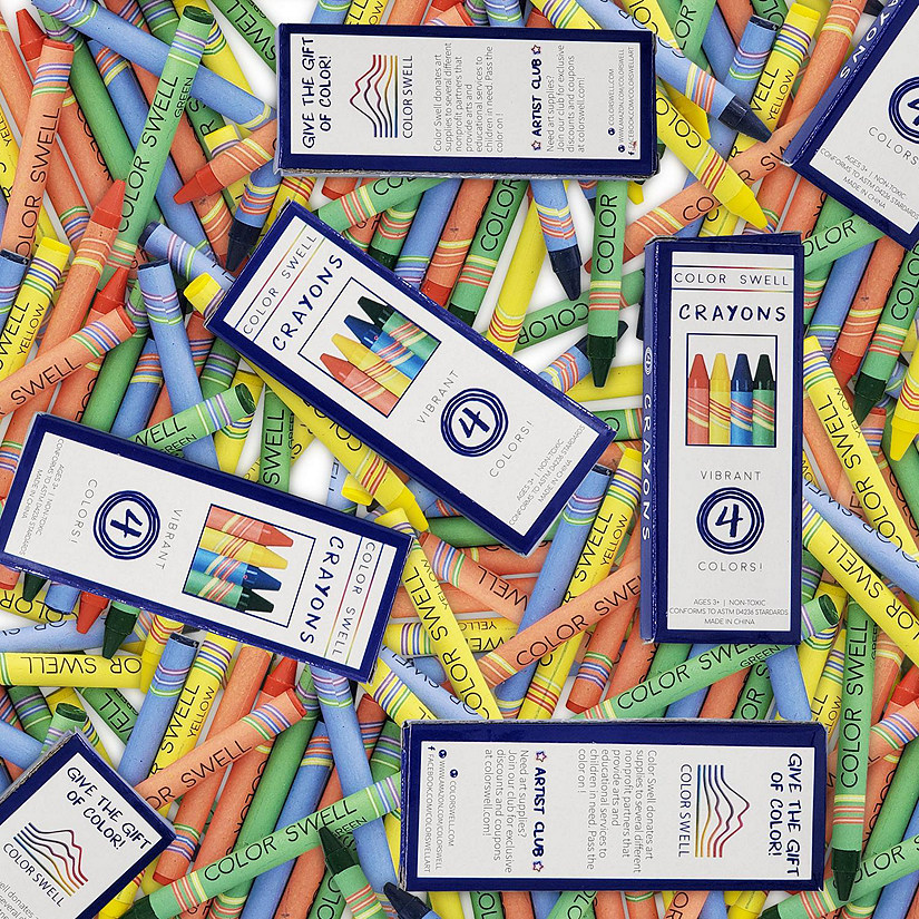Color Swell Bulk Crayons 300 Packs | Oriental Trading