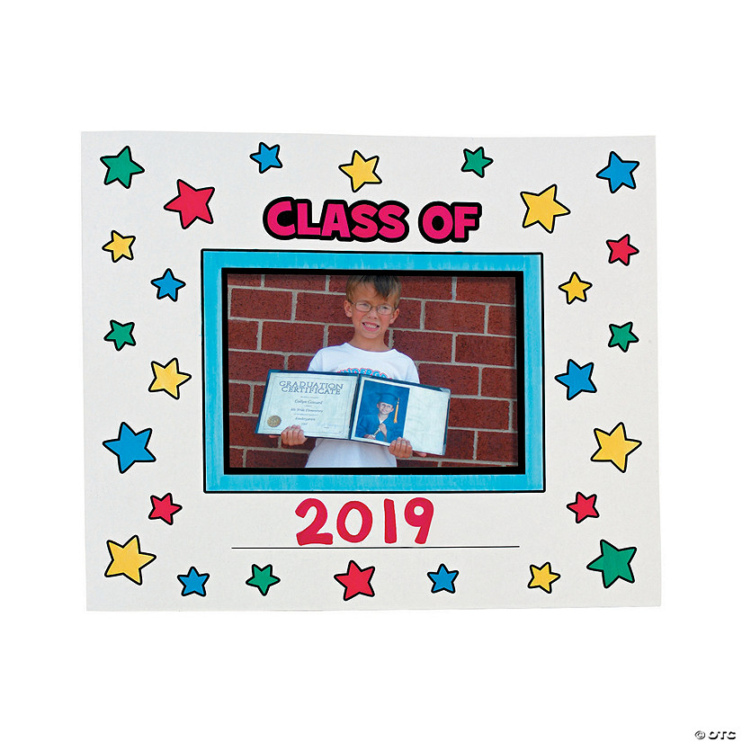 Color Your Own Classroom Memory Photo Frames