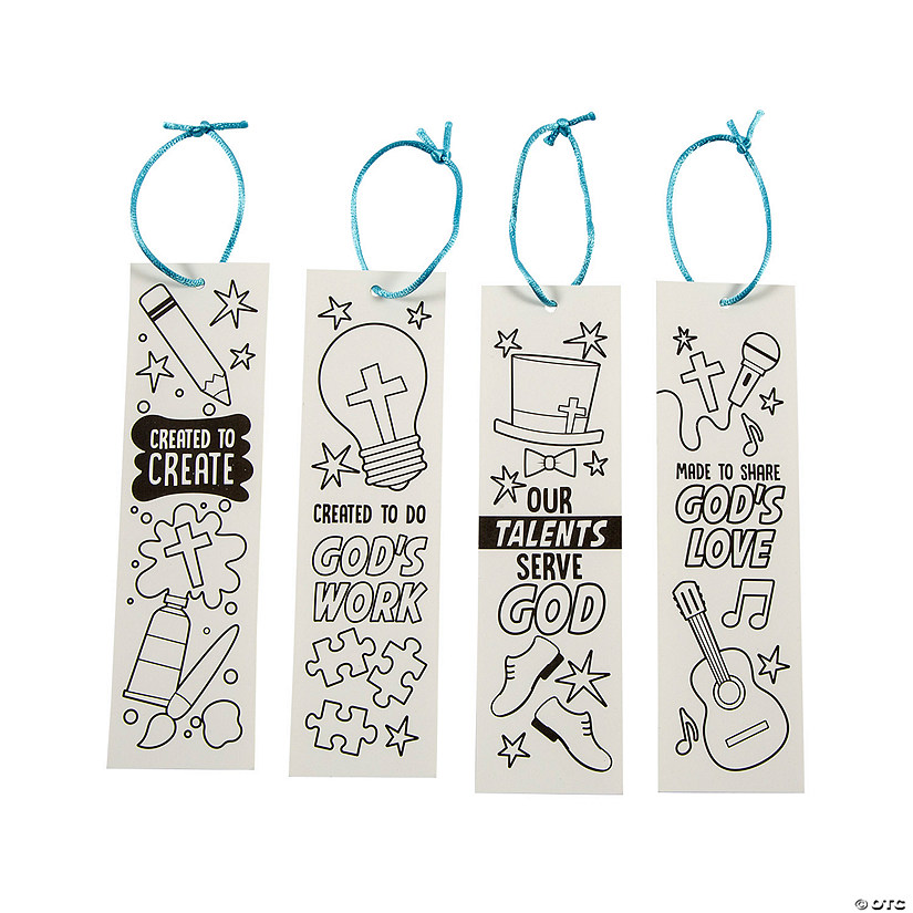 Color Your Own Studio VBS Bookmarks – 12 Pc. - Discontinued