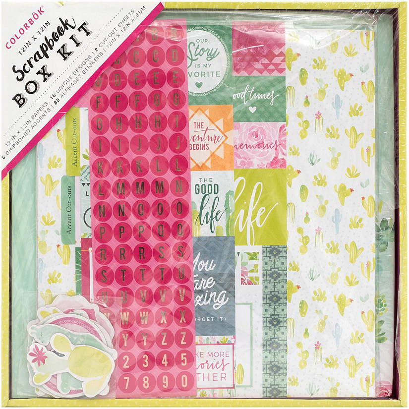 Colorbok Scrapbook Box Kit-Southwest | Oriental Trading