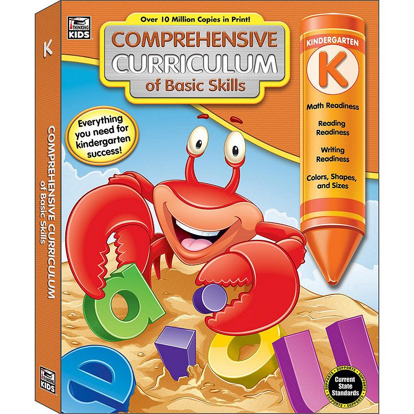 Comprehensive Curriculum of Basic Skills Kindergarten Workbook All ...