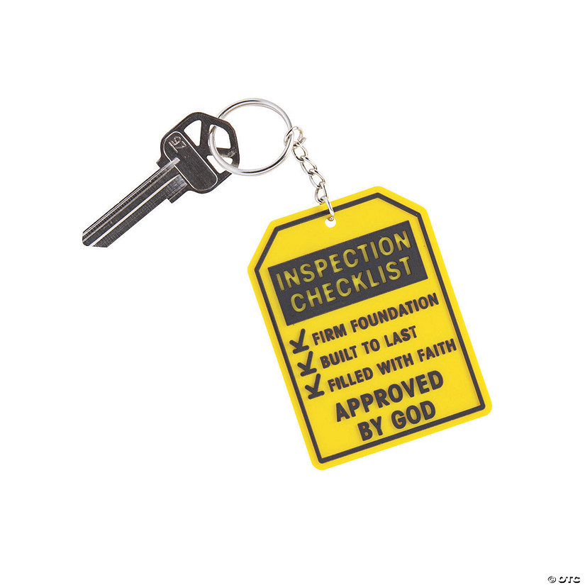 Construction VBS Keychains - 12 Pc. - Discontinued
