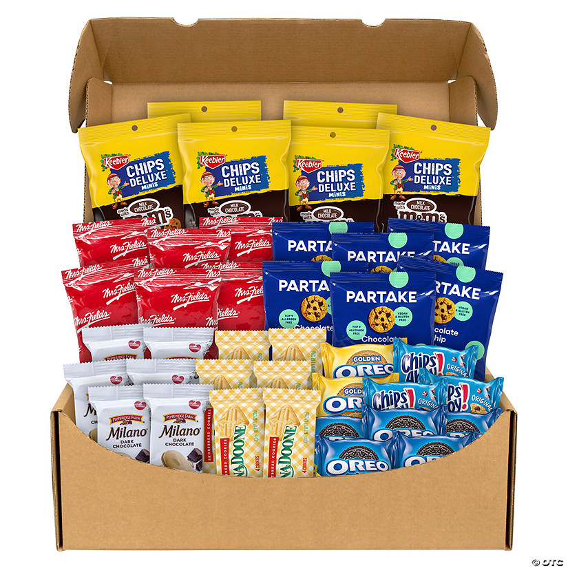 Cookie Lovers Snack Box, 40 Ct | Oriental Trading