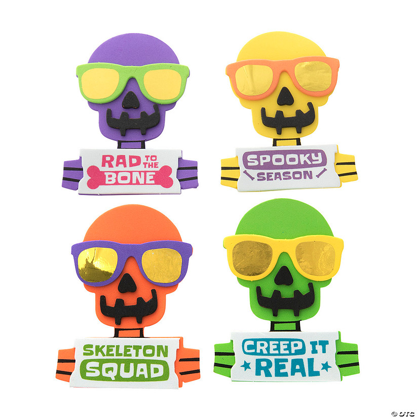 Cool Skeleton Magnet Craft Kit | Oriental Trading