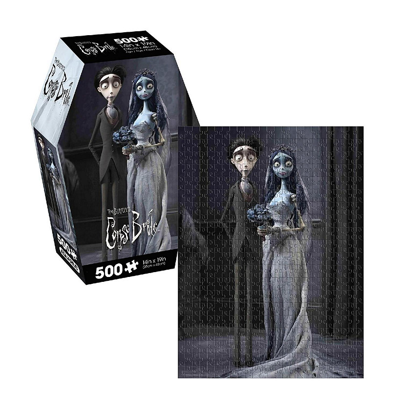 Corpse Bride Coffin Box 500 Piece Jigsaw Puzzle | Oriental Trading