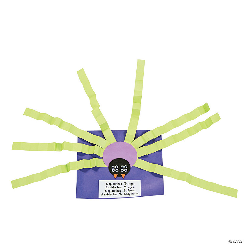 Counting Spider Craft Kit - Discontinued