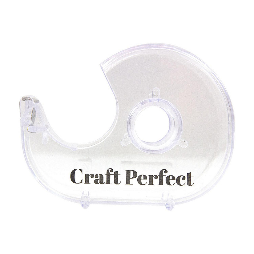 Craft Perfect Low Tack Tape Dispenser-Clear | Oriental Trading