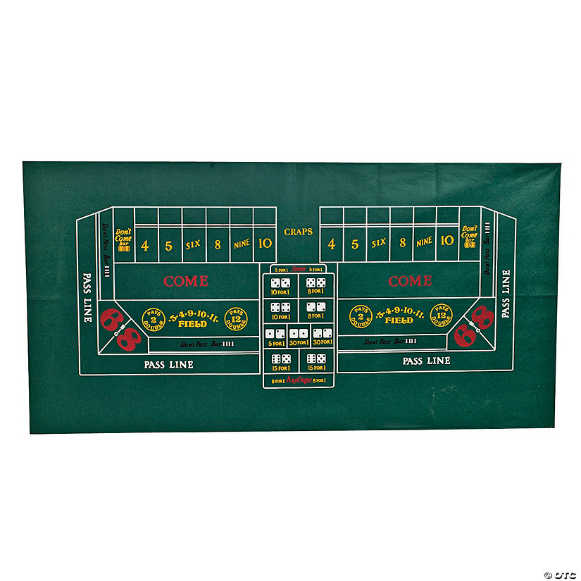 Craps Tablecloth - Discontinued