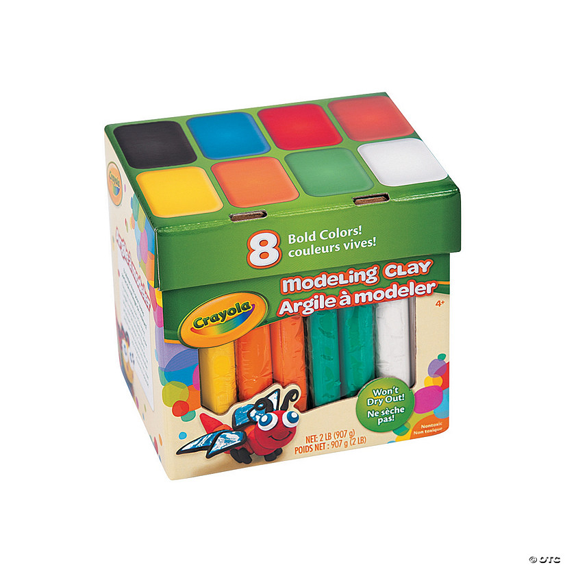 Crayola® Modeling Clay Jumbo Assortment - 8 Pc. | Oriental Trading