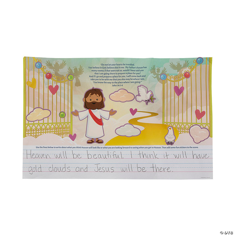 Create & Write Heaven Sticker Scenes - 12 Pc. - Discontinued