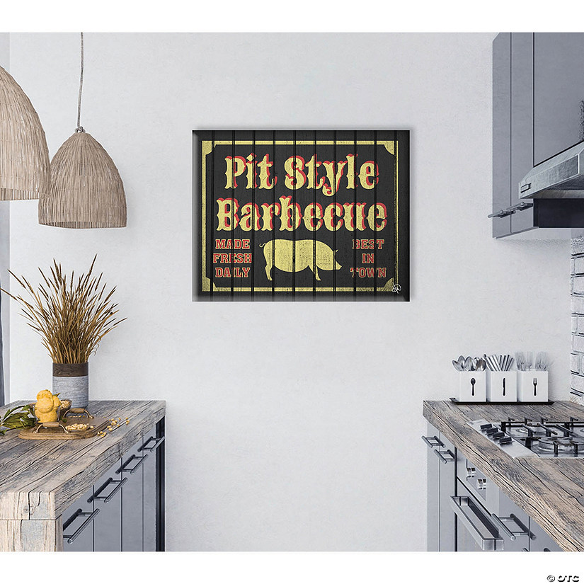 Creative Gallery "Pit Style BBQ" Canvas Wall Art Print | Oriental Trading