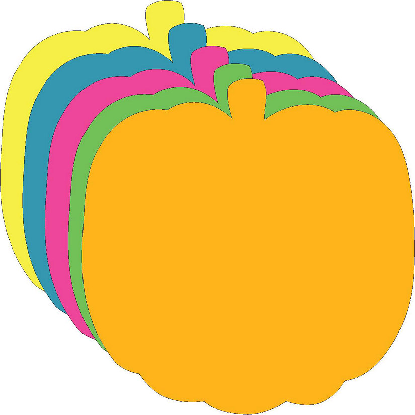 Creative Shapes Etc. - Assorted Color Bright Neon Large Cut-outs ...