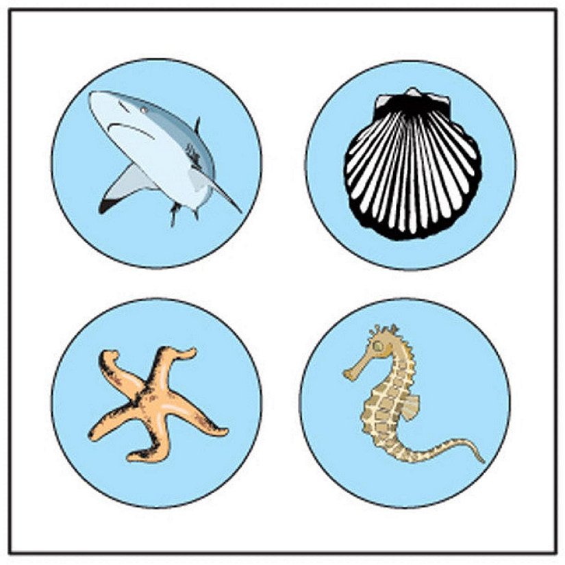 Creative Shapes Etc. - Incentive Stickers - Ocean Theme | Oriental Trading