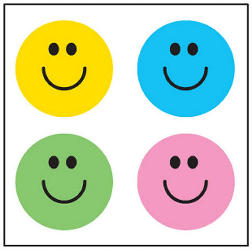 Creative Shapes Etc. - Incentive Stickers - Smile | Oriental Trading