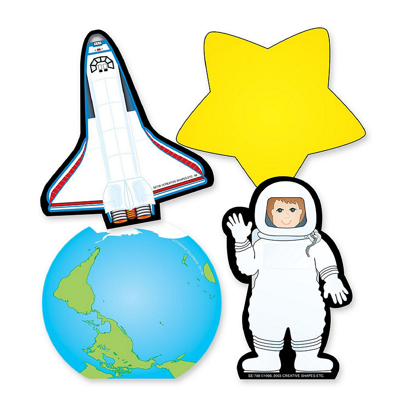 Creative Shapes Etc. - Mini Notepad Set - Space | Oriental Trading